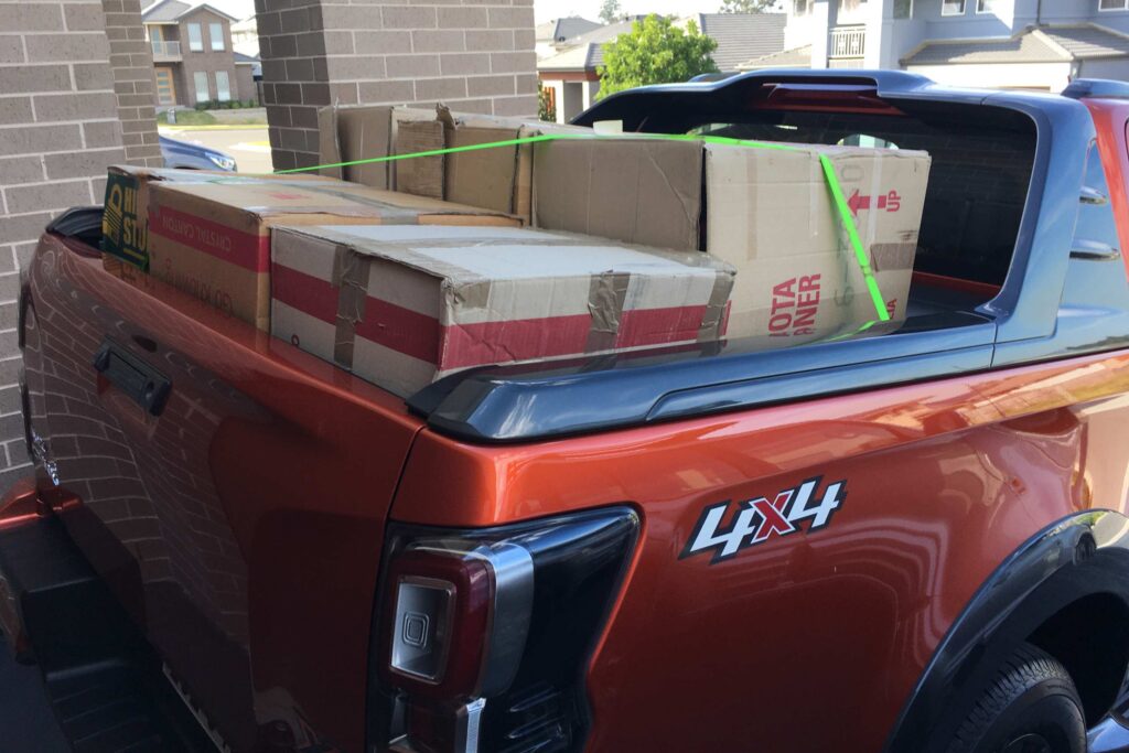 Isuzu D-MAX MY rear tub loaded - Ute Guide