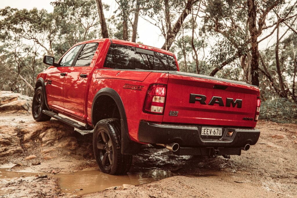RAM 1500 Warlock wheel articulation - Ute Guide