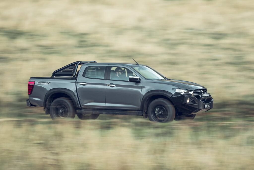 Mazda BT-50 Thunder set to storm dealerships in April - Ute Guide