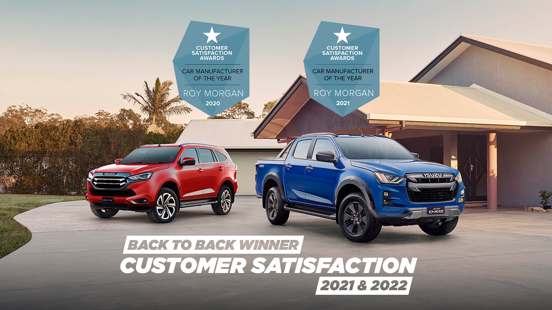 Isuzu 2021 Roy Morgan Customer Satisfaction Awards - Ute Guide
