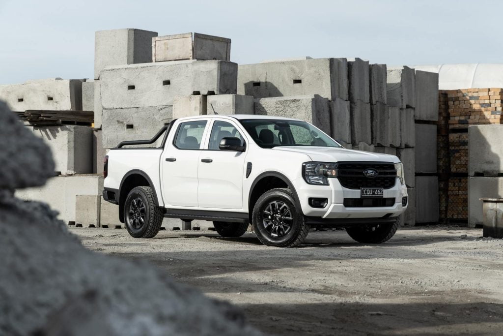 Ford Ranger Black Edition 2024 details - Ute Guide