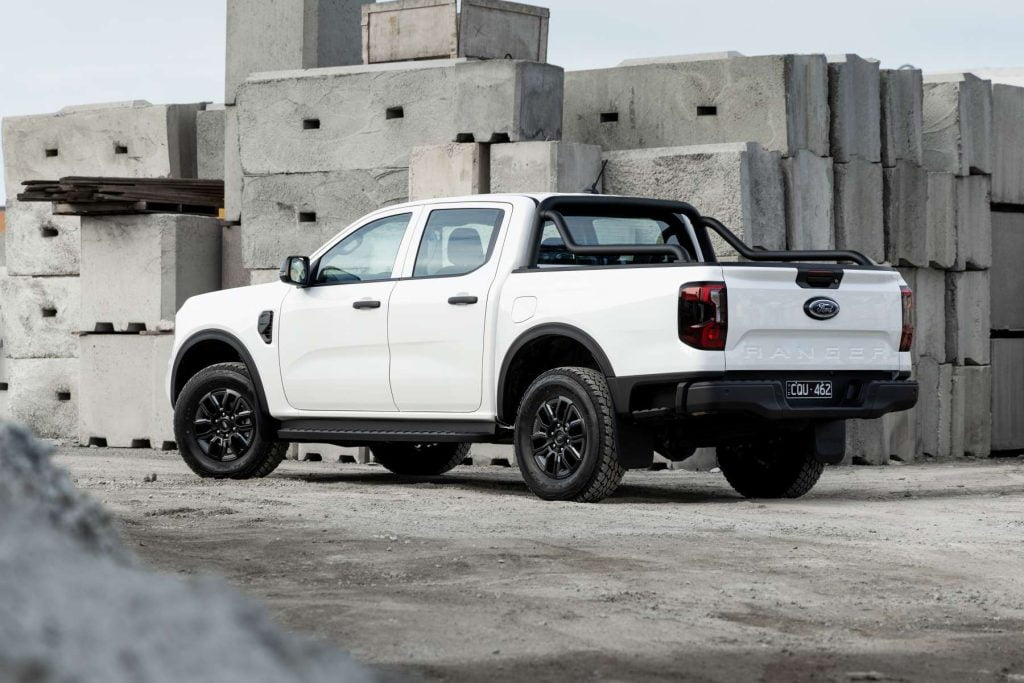 Ford Ranger Black Edition 2024 details - Ute Guide